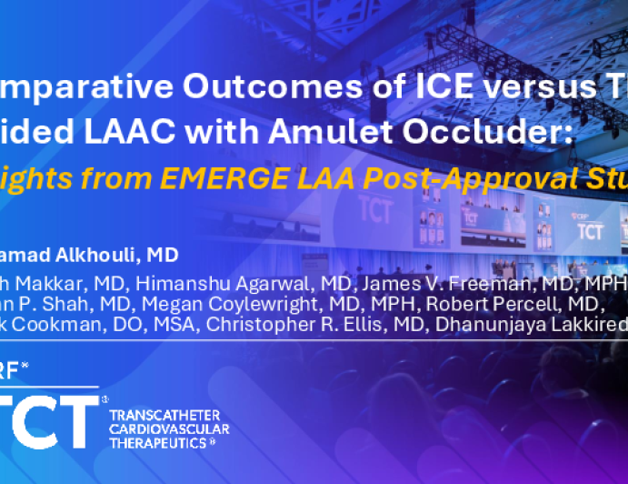 Comparative Outcomes of ICE vs. TEE Guided LACC with Amulet Device ...